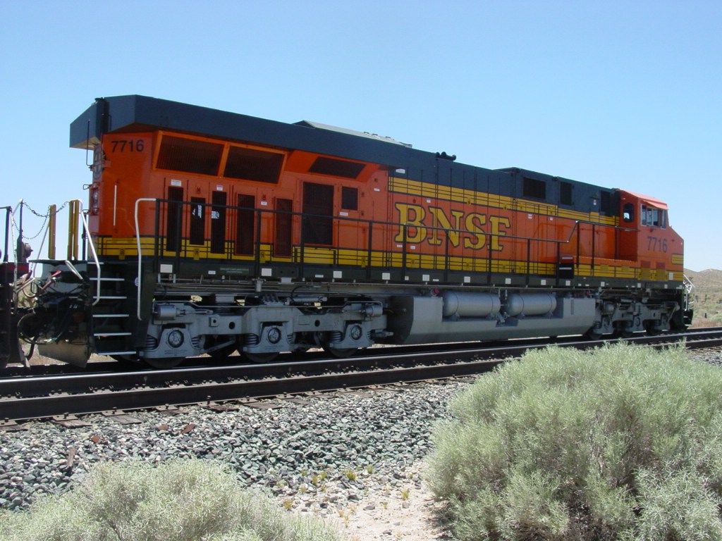 Shinny New "GEVO" BNSF 7716